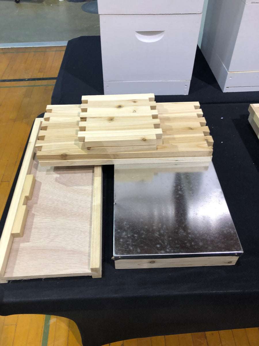 5-Frame Partially Assembled/Unpainted Nucleus Box – BeeHive Guys